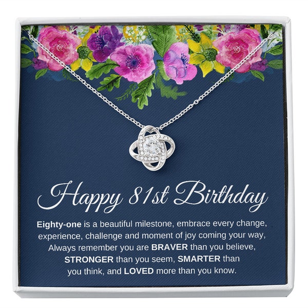 81st Birthday Card - Etsy