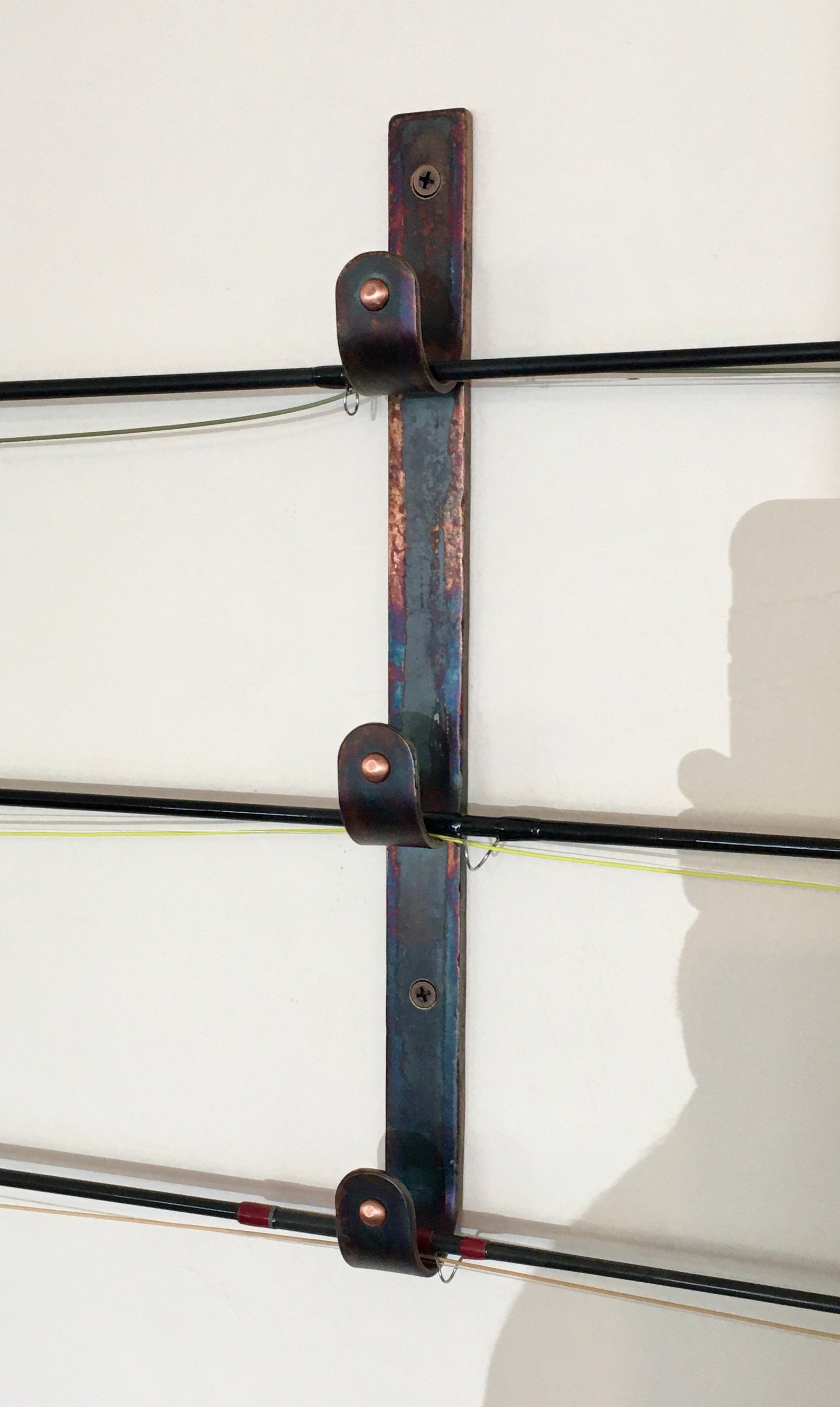 Fly Fishing Rod Holder, Fishing Pole Holder, Fishing Rod Display ...