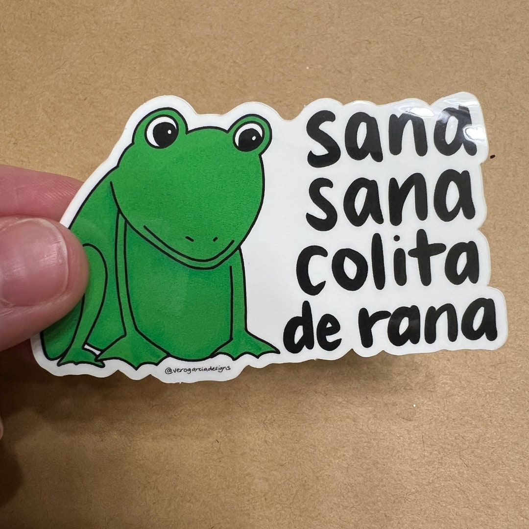 Sana Sana Rana Sticker | Vinyl Waterproof Sticker for Laptops, Water ...