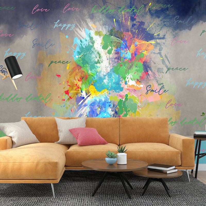 Colorful Wallpaper - Etsy