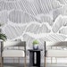 Black Lines Wallpaper Black and White Wall Mural Minimalistic Peel and ...
