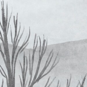 Mountain Wallpaper Misty Wall Mural Foggy Peel and Stick - Etsy