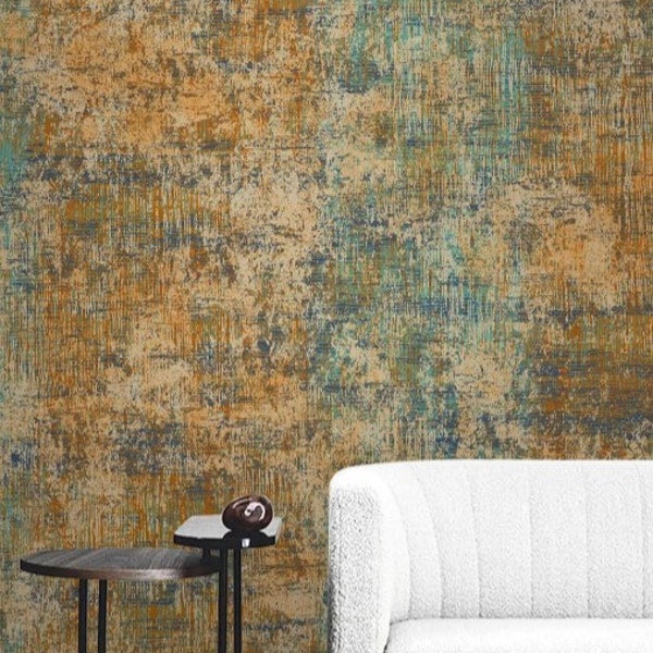 Rusty Peel and Stick Wallpaper - Etsy