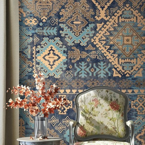 Morocco Wallpaper - Etsy