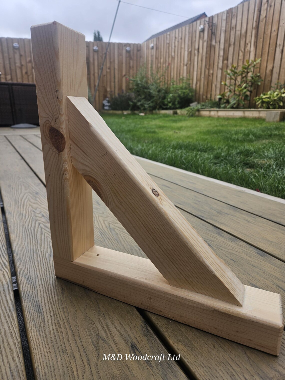 Heavy Duty Wooden Gallow Brackets Sold in Pairs 450mm X 450mm - Etsy UK