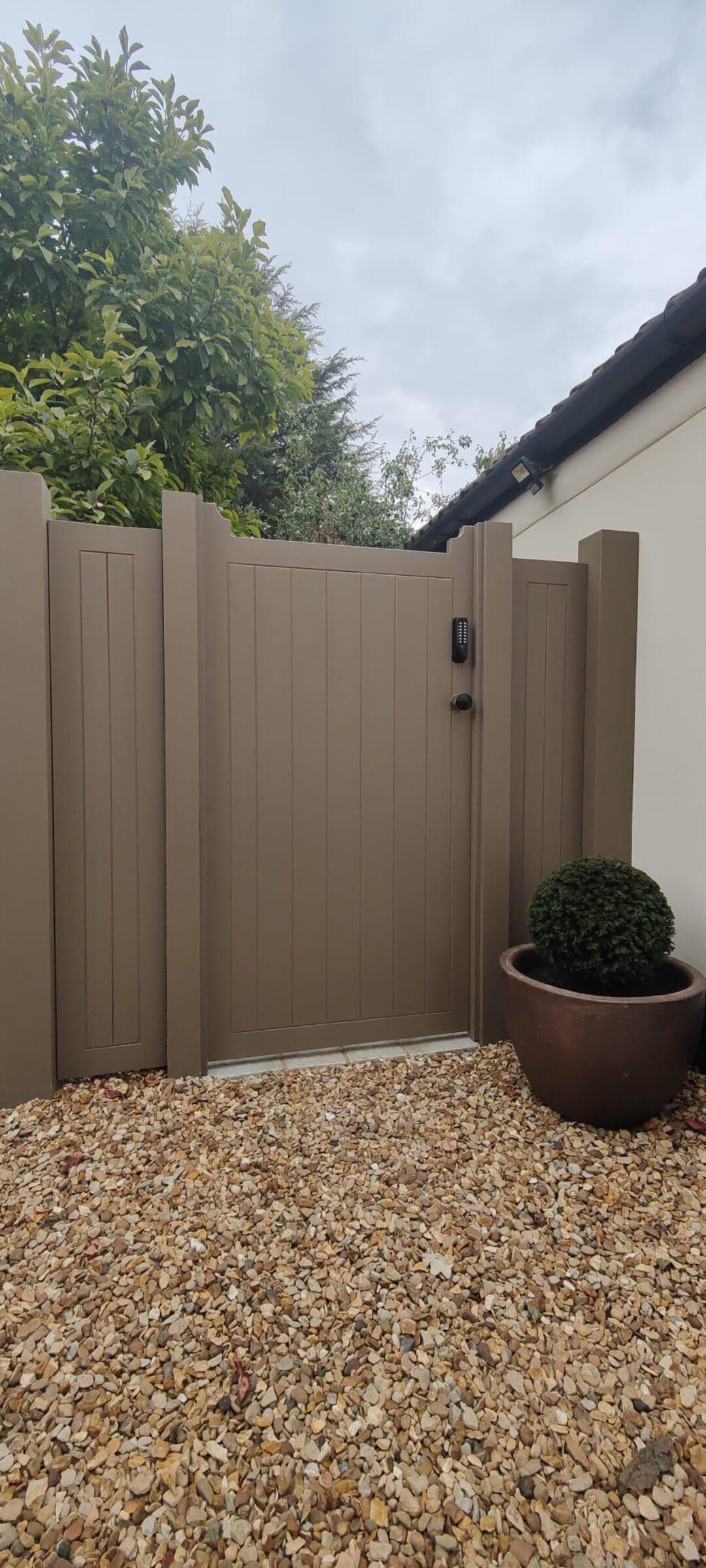 Unpainted Wooden FLB Gate: Redwood Tongue & Groove - Etsy