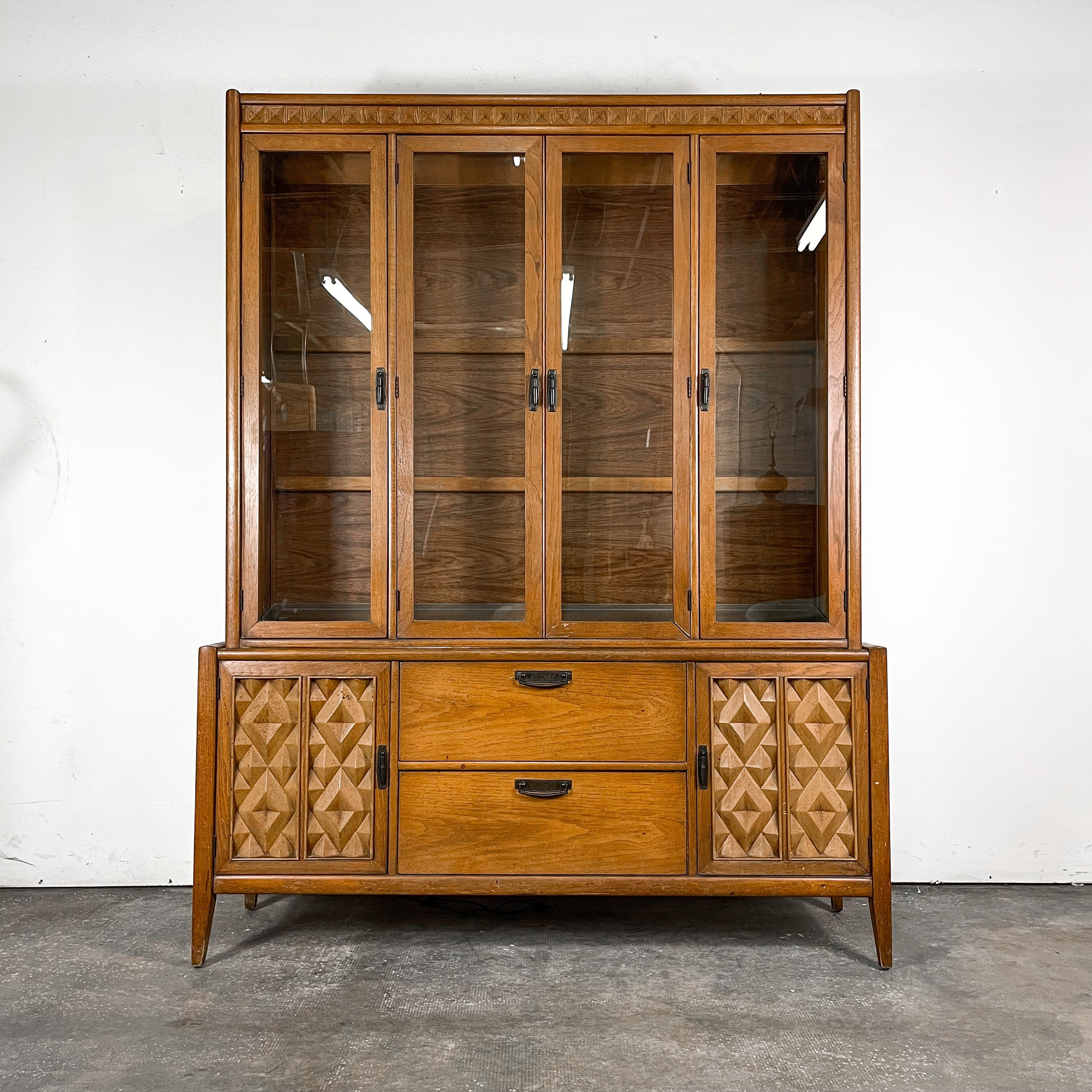 Broyhill mid century china cabinet store
