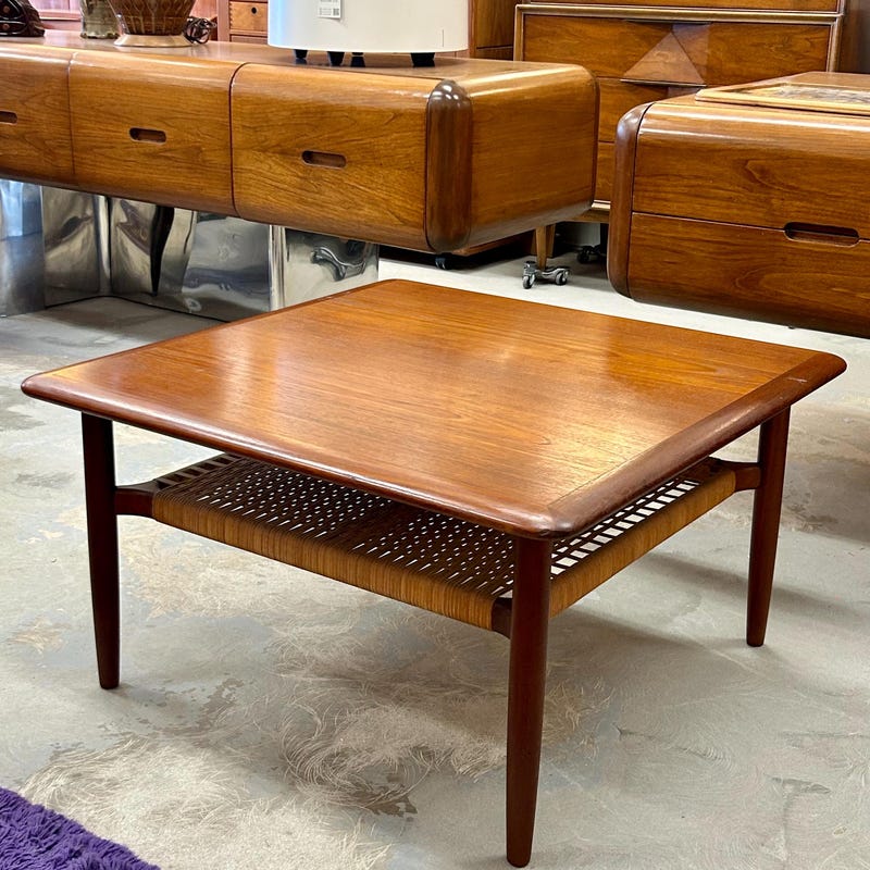 Teak Coffee Table - Etsy