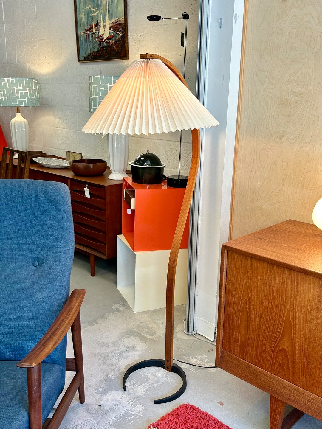 Vintage Danish Modern Caprani Light Floor Lamp - Etsy