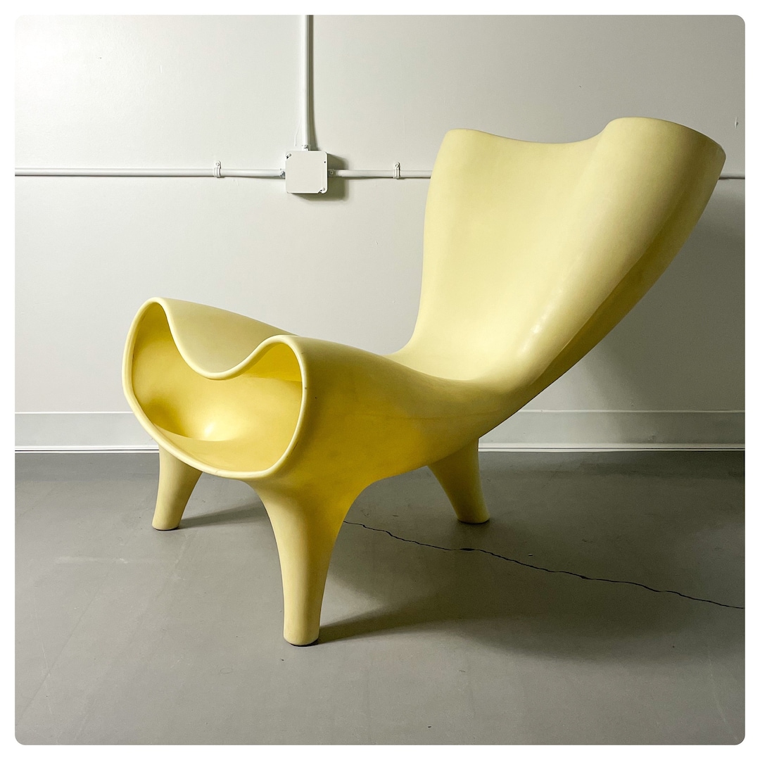 Marc Newson Orgone Chair Circa 1990s Lounge Chair - Etsy