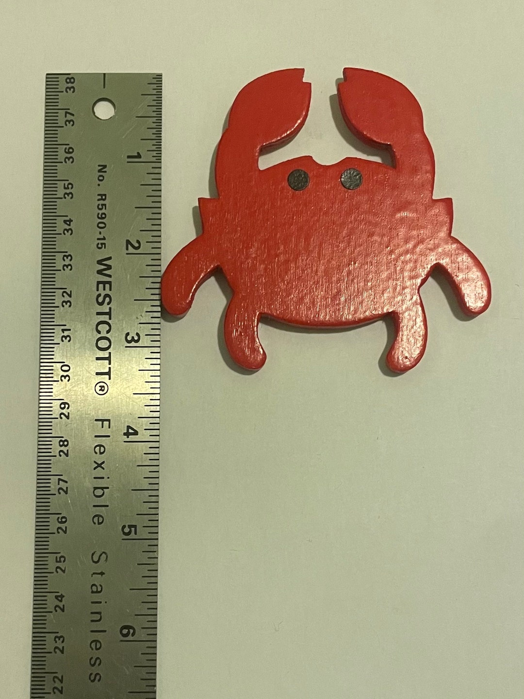 Wooden Crab Magnet - Etsy
