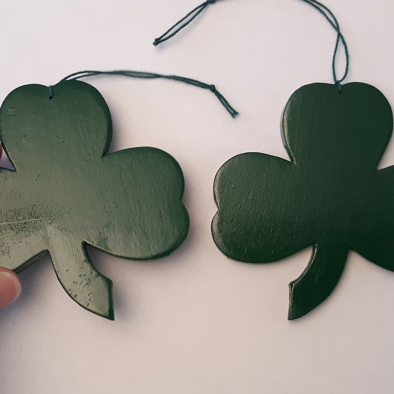 Shamrock Ornaments - Etsy