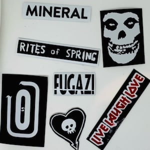 FUGAZI | Band | Vinyl Sticker Decal - Etsy