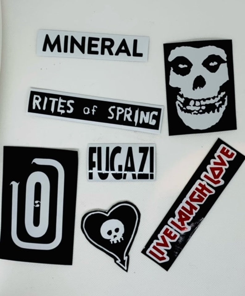 FUGAZI | Band | Vinyl Sticker Decal - Etsy