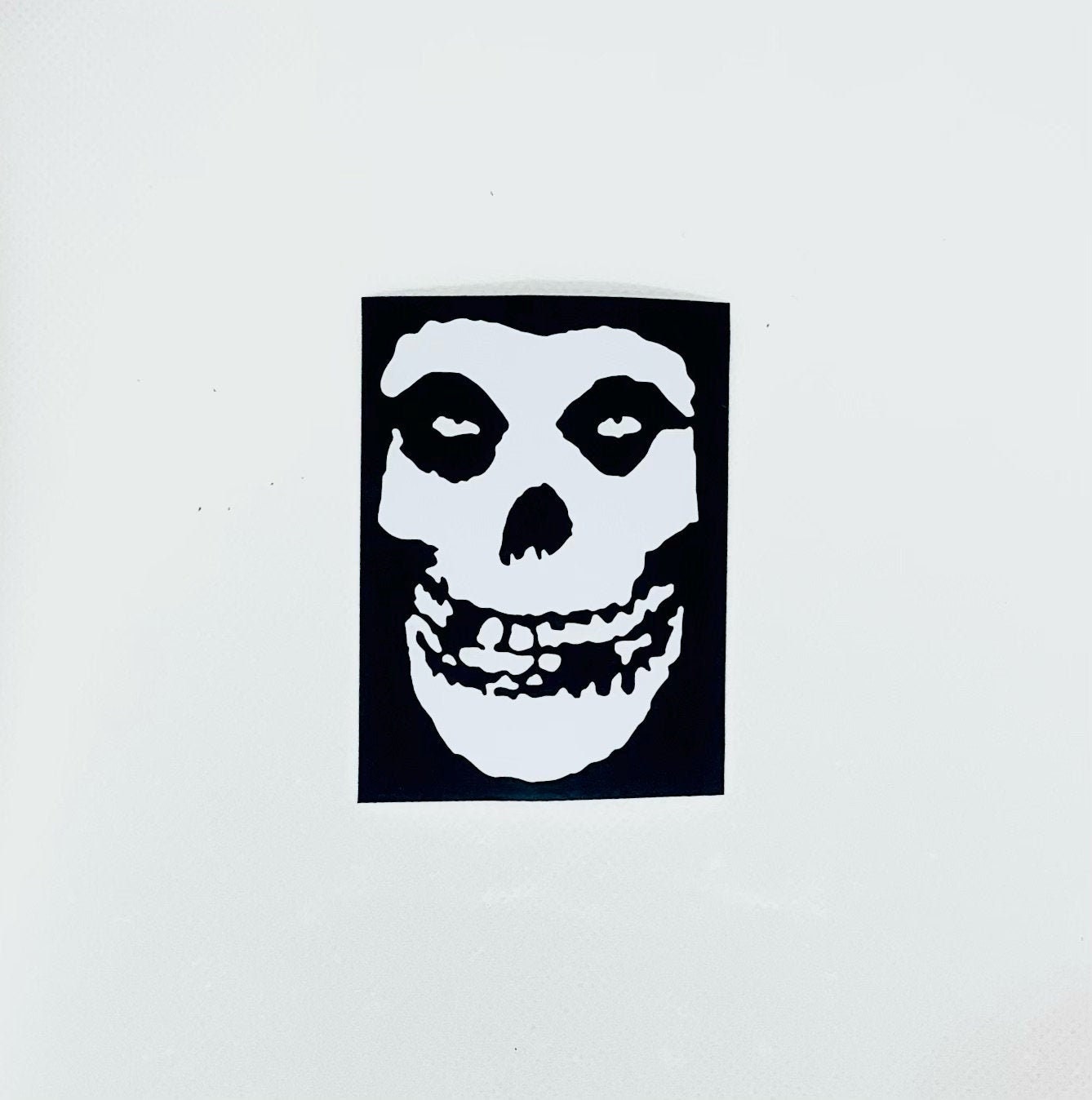 Misfits Skull Stencil