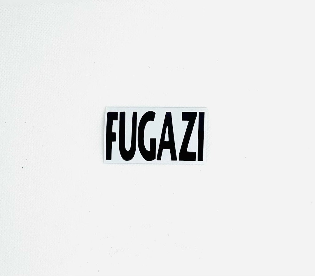 FUGAZI | Band | Vinyl Sticker Decal - Etsy