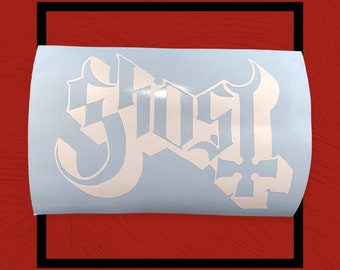 Ghost Band Decal - Etsy