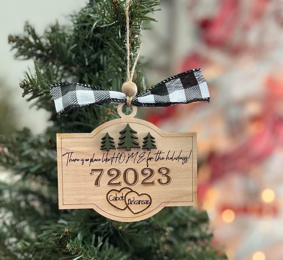 Zip Code Ornament SVG FILE - Etsy