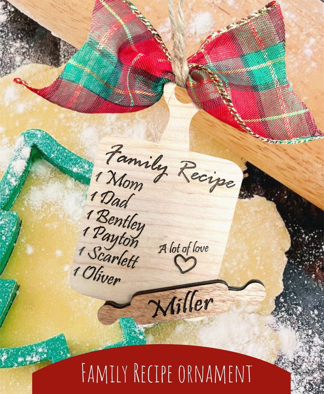 Family Recipe Cutting Board Svg - Etsy