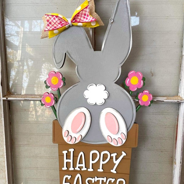 Easter Door Hanger Svg - Etsy