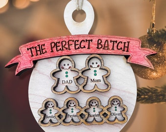 Perfect Batch Gingerbread Ornament - Etsy