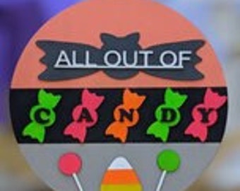 We Have Candy Sign - Etsy