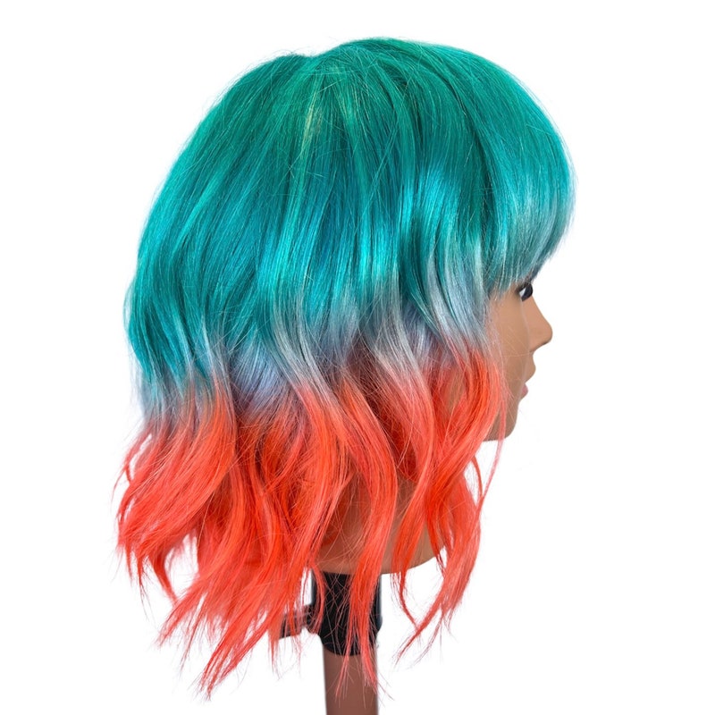 Orange Wig - Etsy