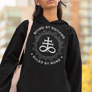 Leviathan Satanic Cross, Bound by Nothing, Ruled by None, Occult, Goth ...
