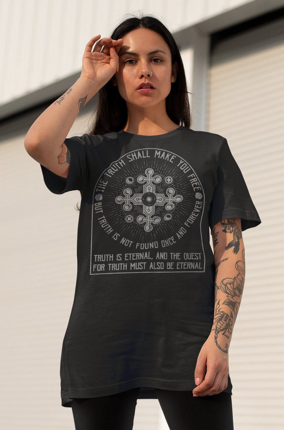 Esoteric Christianity, Rosicrucian Cross, Max Heindel, Faith, Unisex T ...