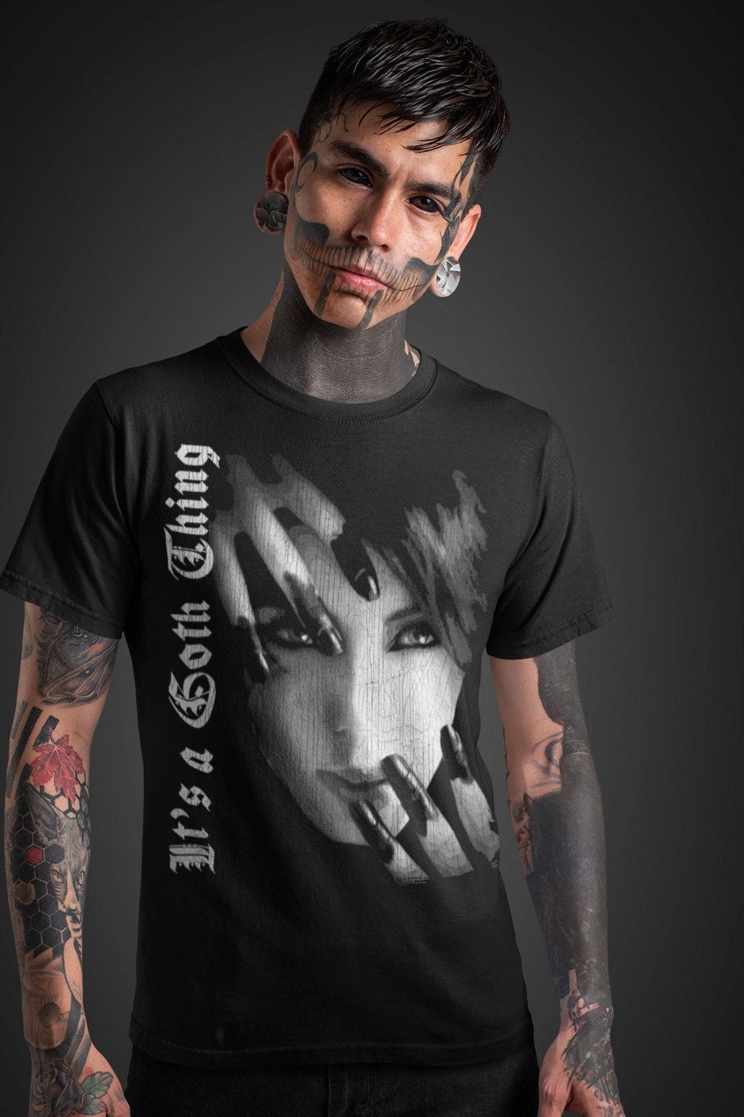 It's A Goth Thing! Gothic Statement, Portrait, Occult Gift, Unisex T ...