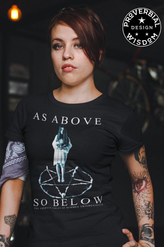 As Above so Below Occult Magic Ritual Design Ritual Circle - Etsy