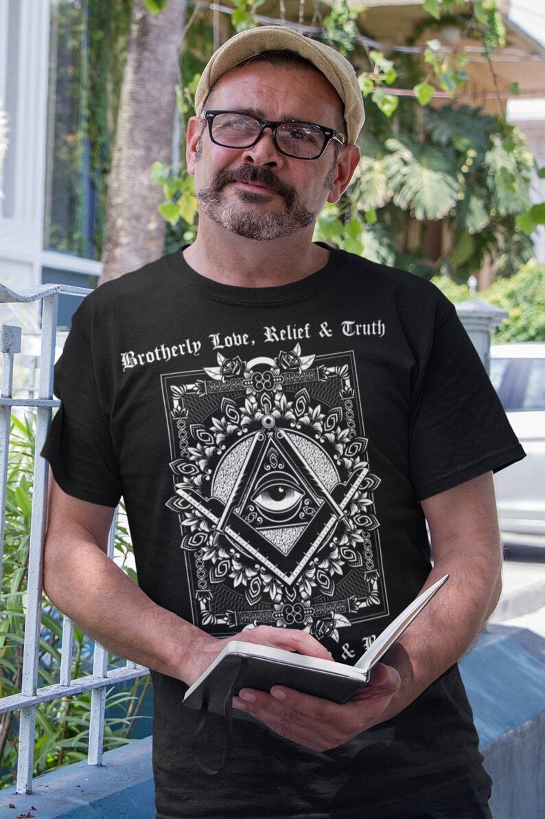 Brotherly Love, Relief & Truth, Freemasonry, Masonic Gift, Unisex T ...