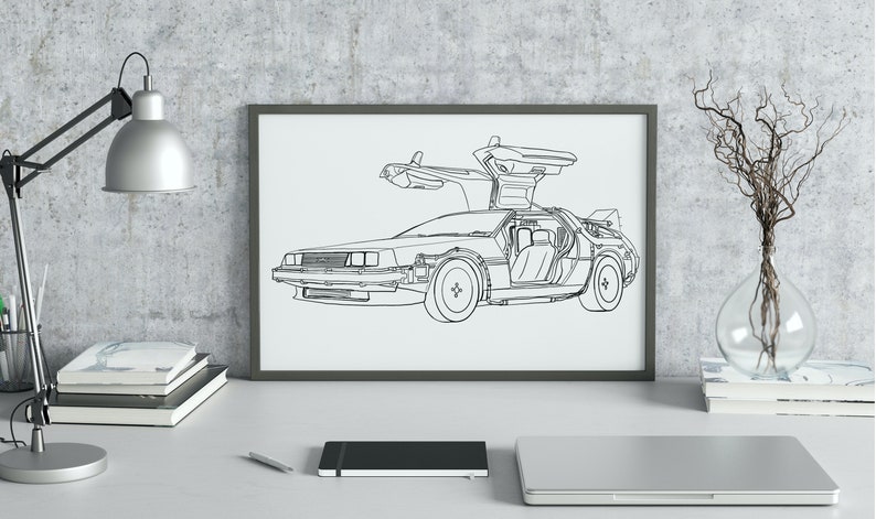 Custom Car Illustration Custom Car Drawing Gift for Classic - Etsy