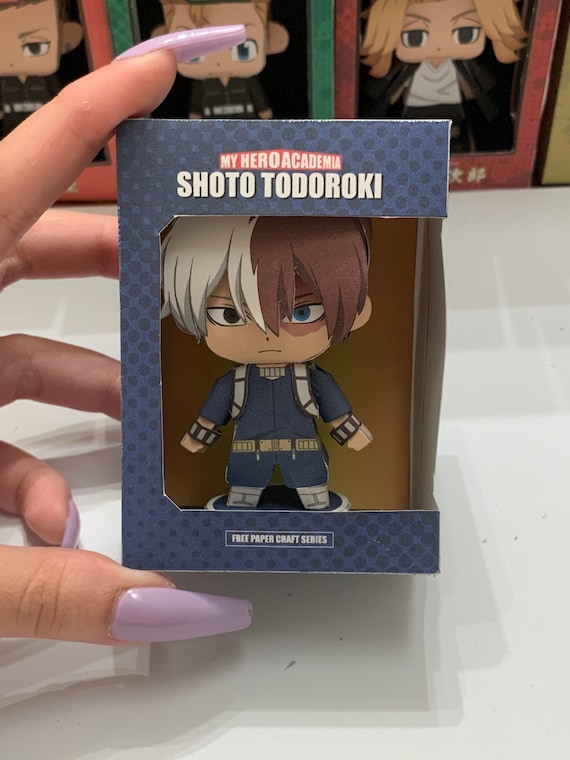 My Hero Academia Shoto Todoroki Papercraft | Etsy