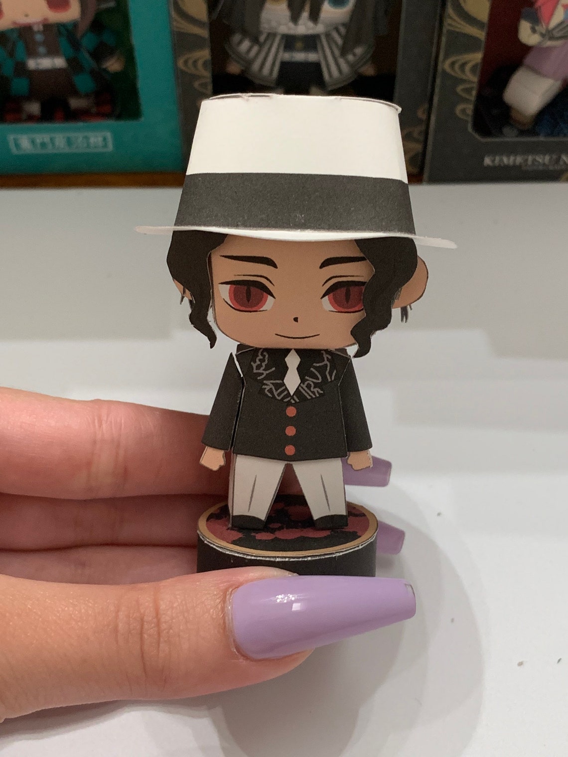 Demon Slayer Muzan Kibutsuji PaperCraft | Etsy