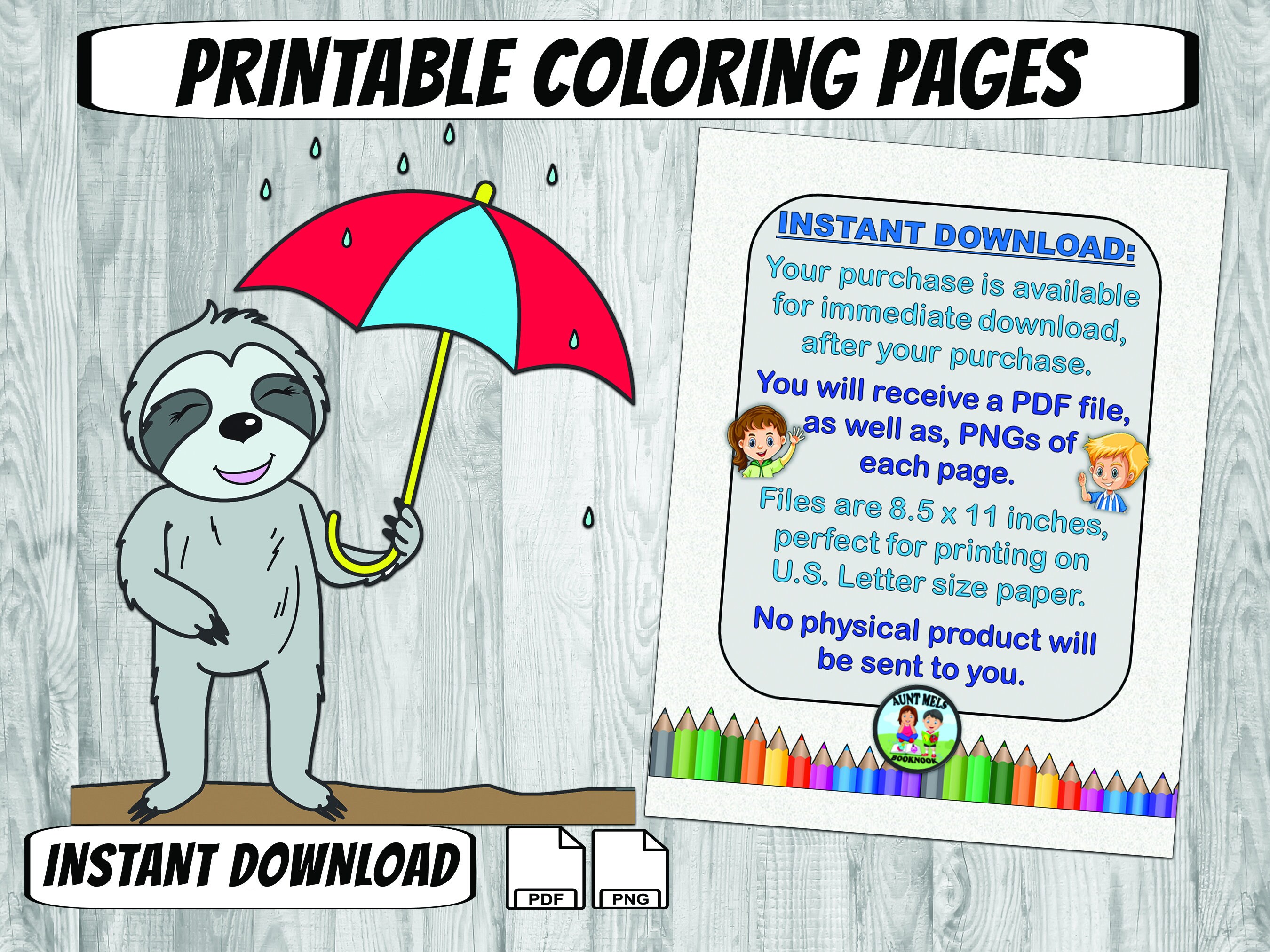 20 Easy Sloth Coloring Pages With Dot to Dot Simple Enough for Kids ...