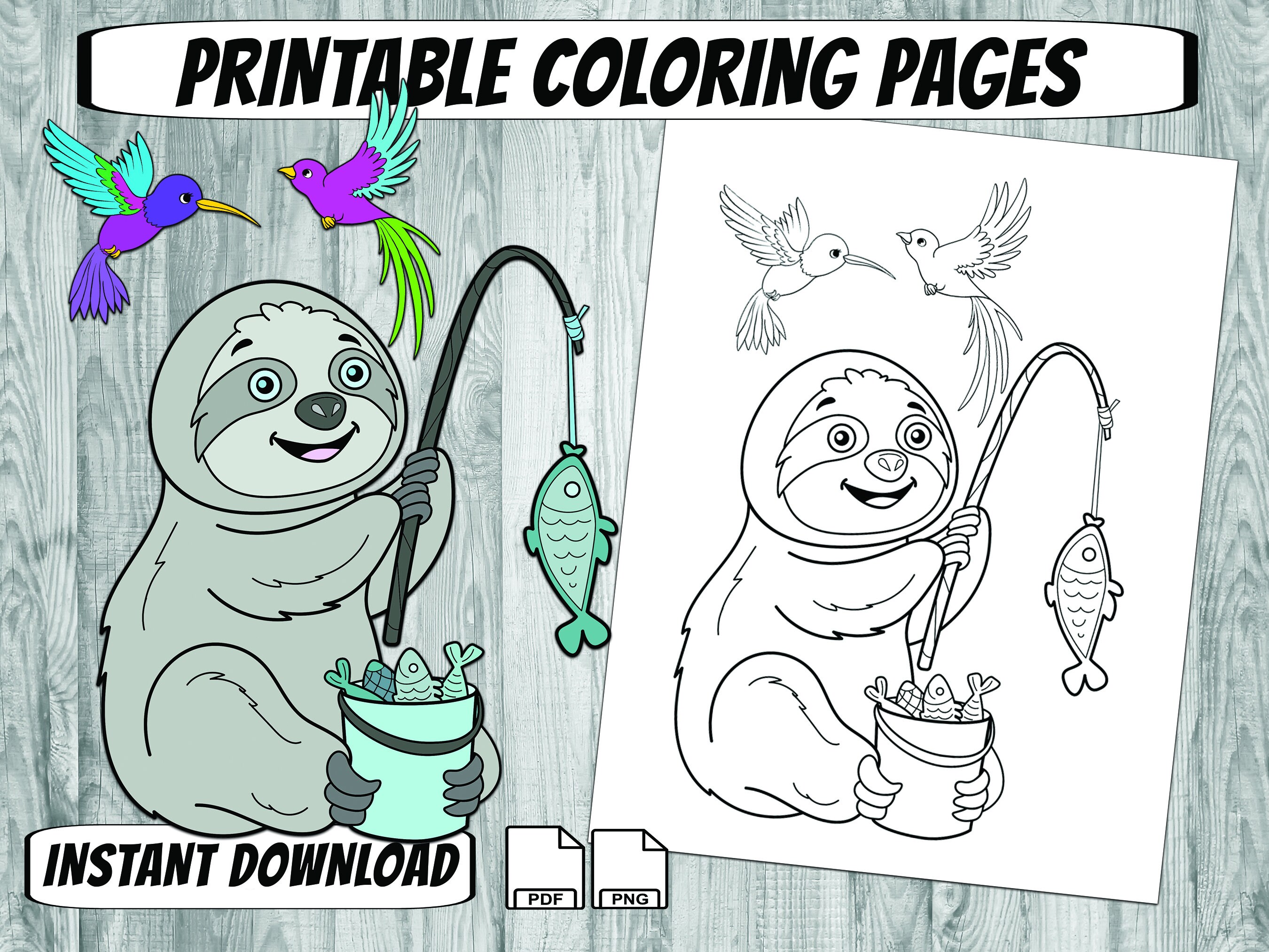20 Easy Sloth Coloring Pages With Dot to Dot Simple Enough for Kids ...
