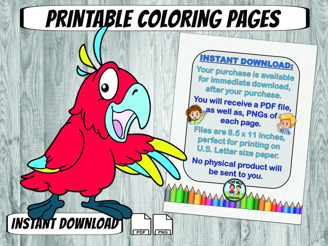 20 Australian Animals Coloring Pages - Volume 2 - Hand Drawn - Coloring ...