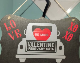 TEMPLATE: XO Valentine Door Hanger Download Template Printable Template ...