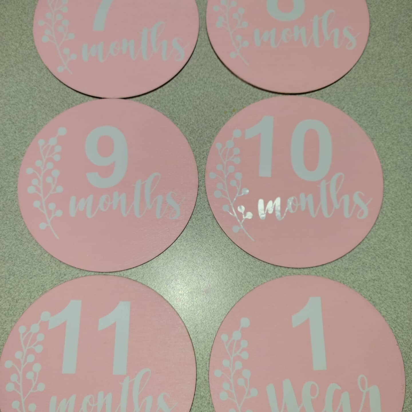 Milestone Markers - Etsy