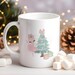 Pink Ballerina Christmas Tree PNG, Christmas Pink Ballerina Nutcracker ...