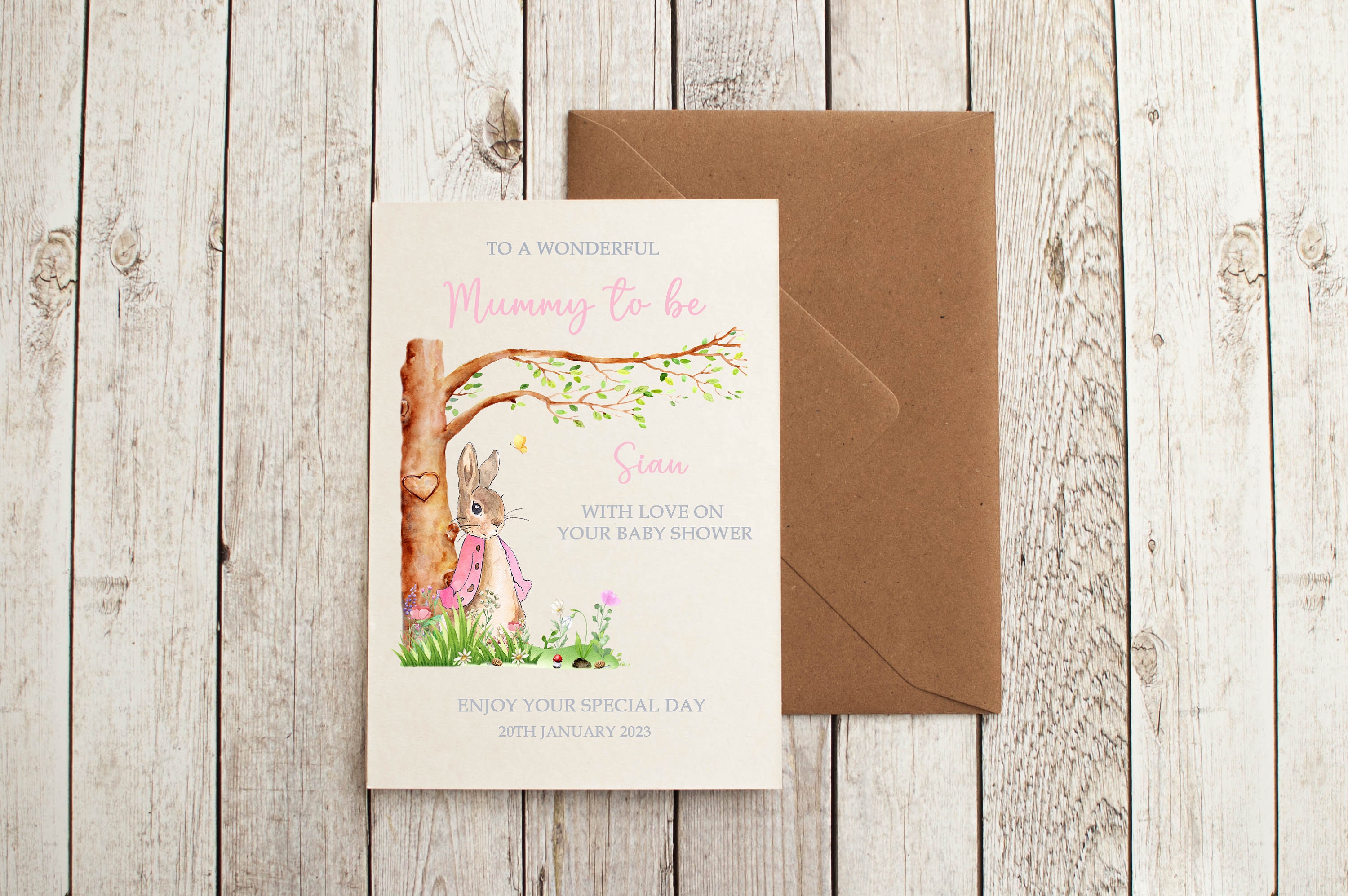 Flopsy Bunny Meadow Design Spring Flower Meadow, Bunnies Sublimation ...