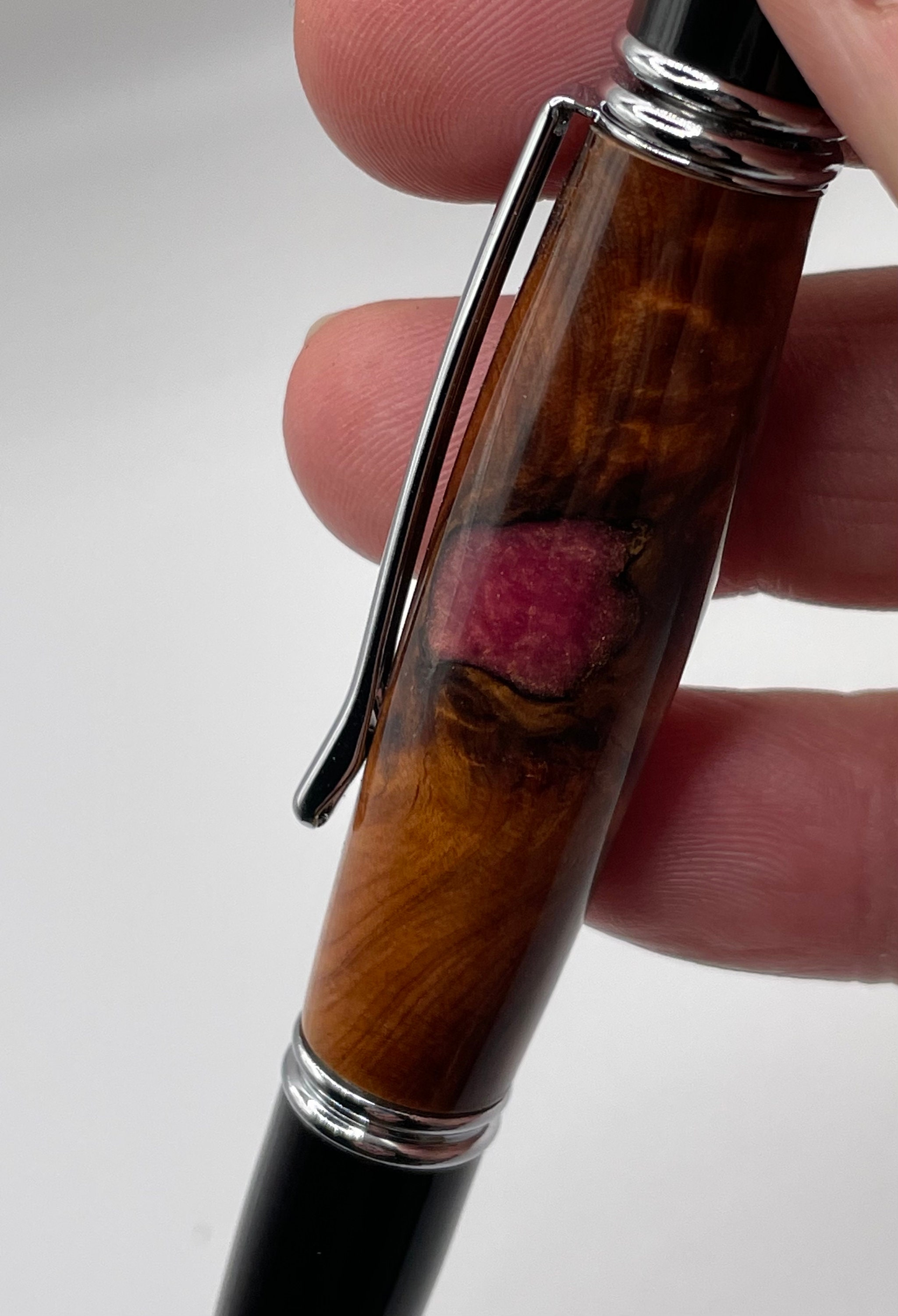 Custom Thuya Burl/resin Hand Made Gatsby Ink Pen - Etsy