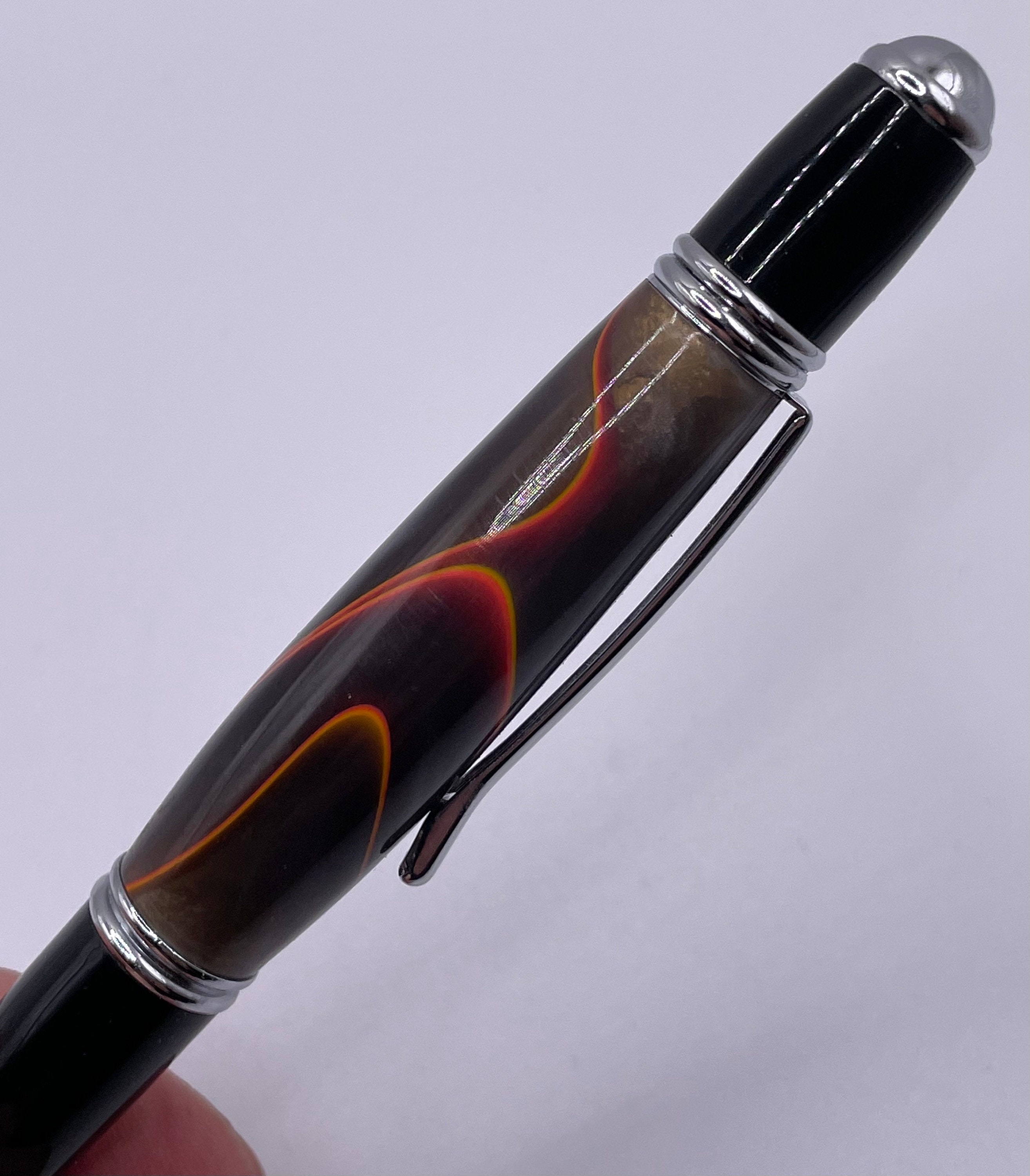 Custom Turned Resin Hand Made Gatsby Ink Pen - Etsy