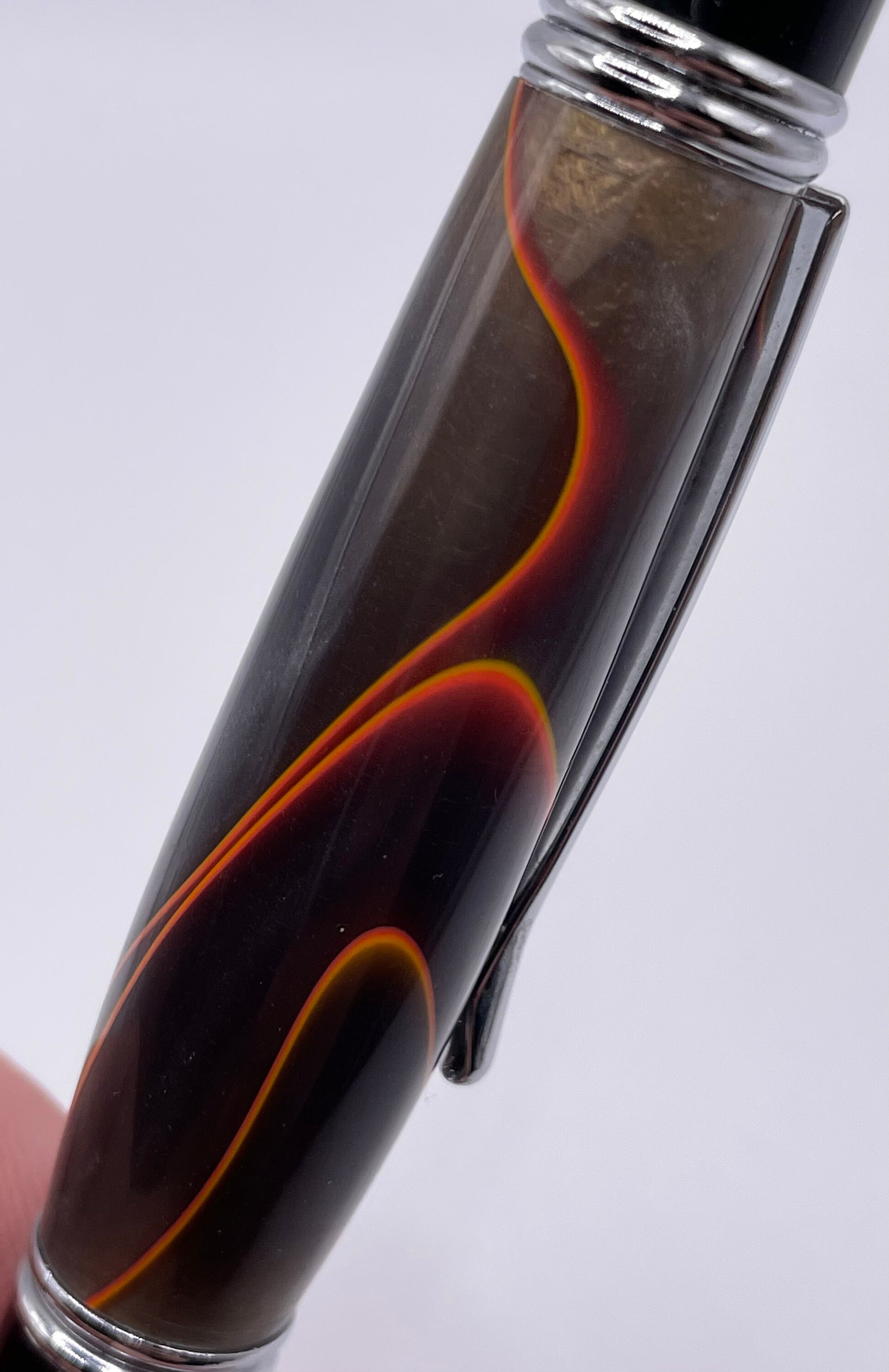 Custom Turned Resin Hand Made Gatsby Ink Pen - Etsy