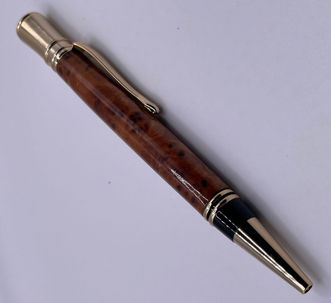 Custom Thuya Wood Executive Ink Pen - Etsy