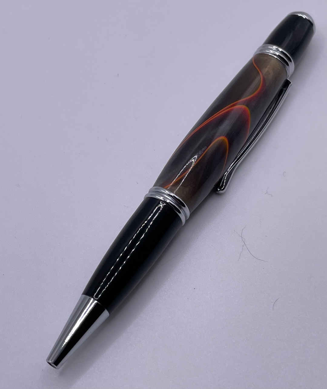 Custom Turned Resin Hand Made Gatsby Ink Pen - Etsy