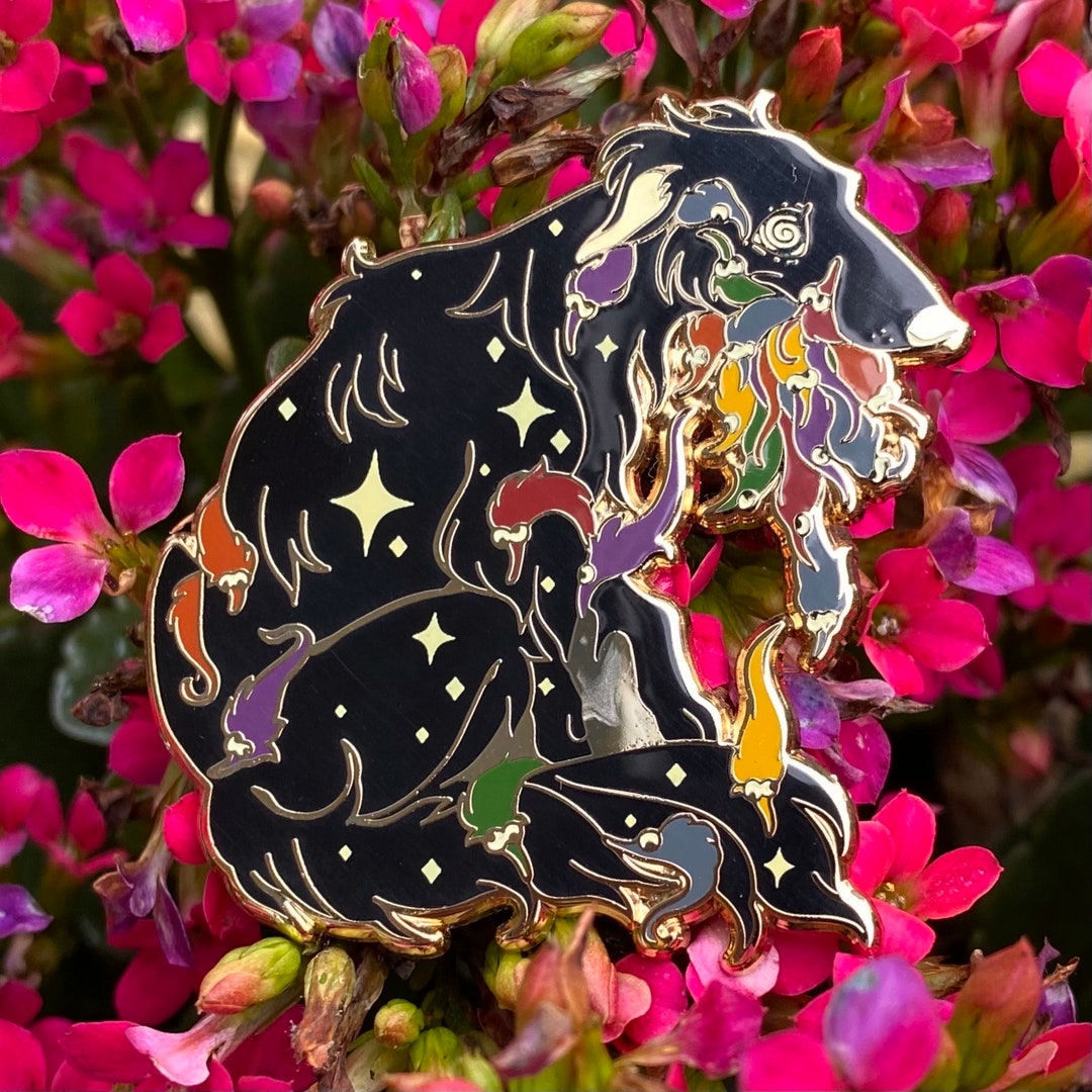 King of Worms Fursona Pin - "space Rainbow" - Etsy