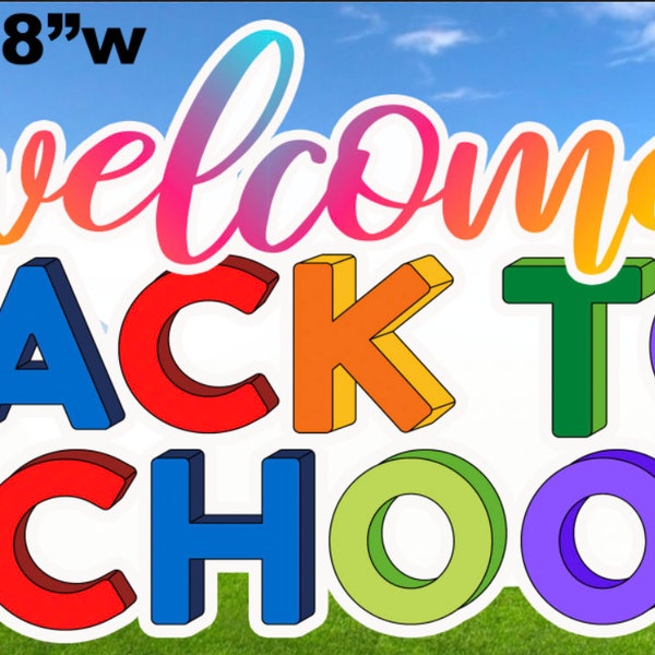 Large Welcome Back Card - Etsy