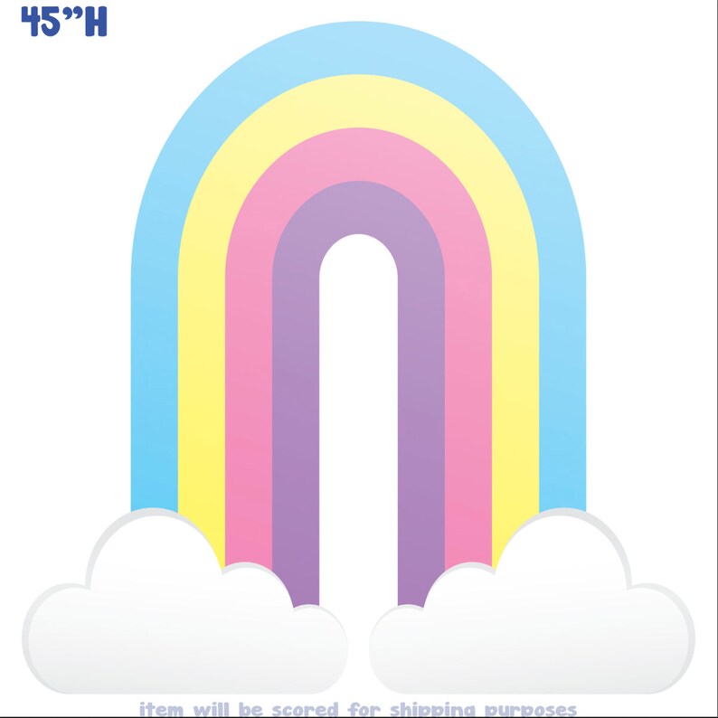 Large Rainbow Yard Card Set - UV High Resolution Coroplast Printing ...